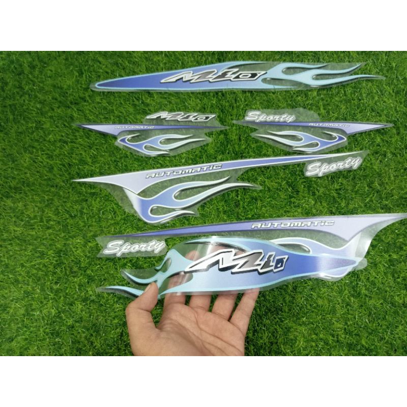 Jual STIKER STRIPING TRANSPARAN MIO SPORTY CUSTOM API | Shopee Indonesia