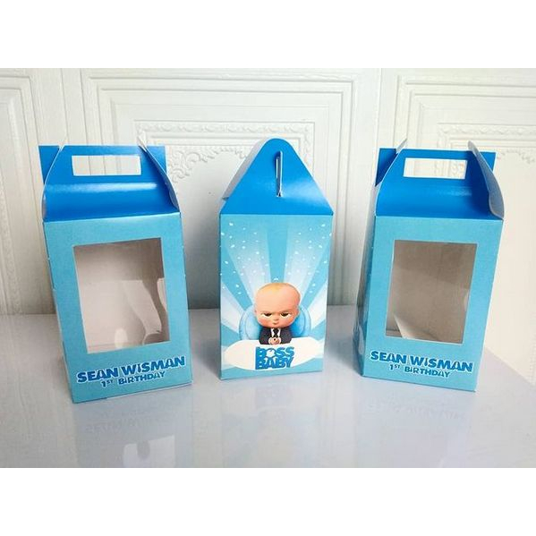 Jual cupcake box baby boss / wadah cupcake custom baby boss / box ...