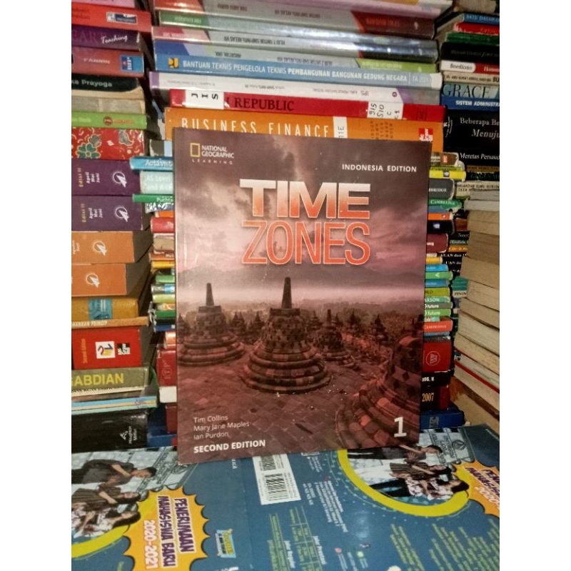Jual original buku Time zones second edition 1 | Shopee Indonesia