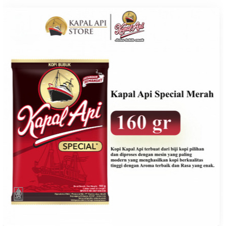 Jual Kopi Kapal Api Special 160gr | Shopee Indonesia