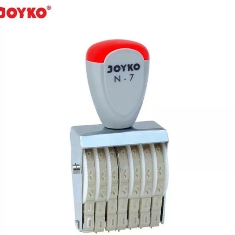Jual Stempel Angka Joyko N-7 (7 Digit) | Shopee Indonesia