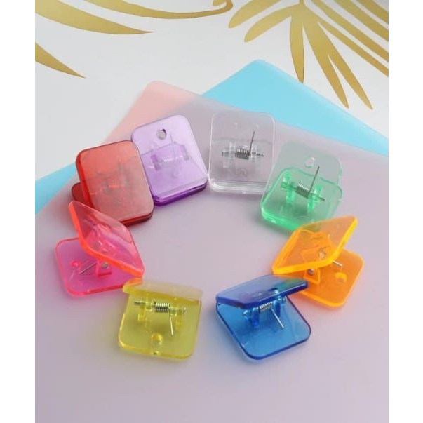Jual Em Paper Clip Klip Penjepit Kertas Mini Bentuk Lucu Warna Warni Shopee Indonesia