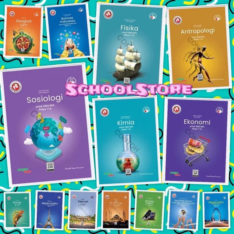 Jual Buku lks pr interaktif SMA Kelas XI, 11 semester 1 tahun 2023 kurikulum merdeka Intan ...