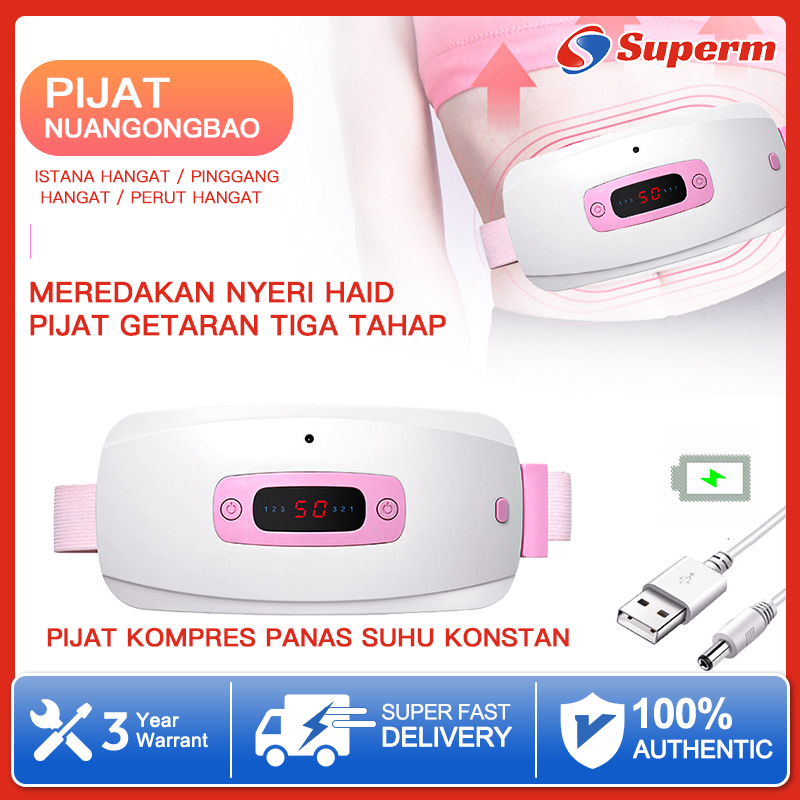 Jual Pinggang Pijat Bantalan Pemanas Listrik Relief Punggung atau Sabuk ...