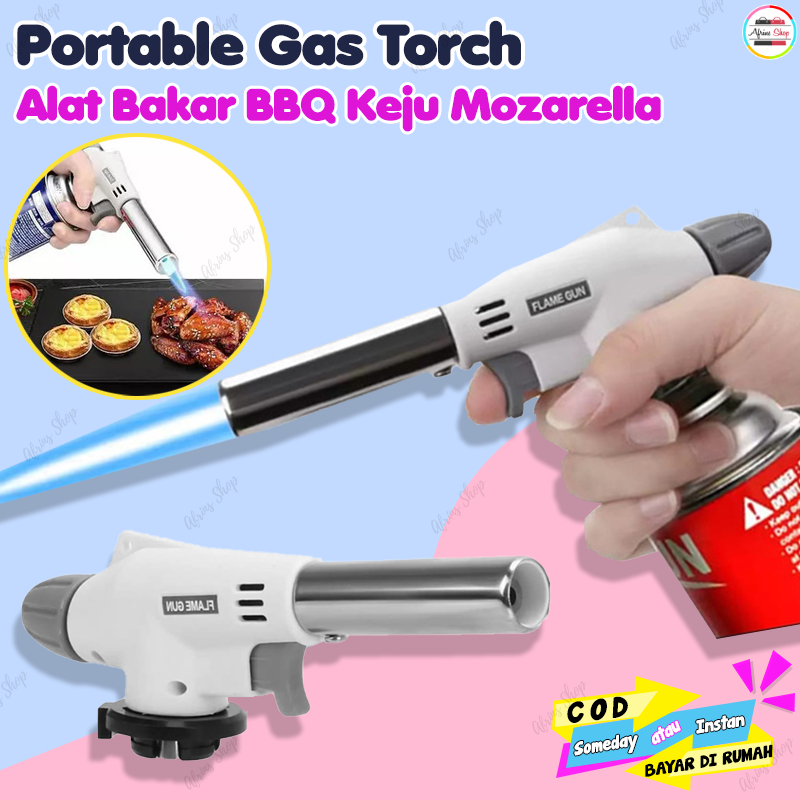 Jual Flame Gun Gas Torch Alat Peleleh Keju Mozarella dan Bakar Bakar ...