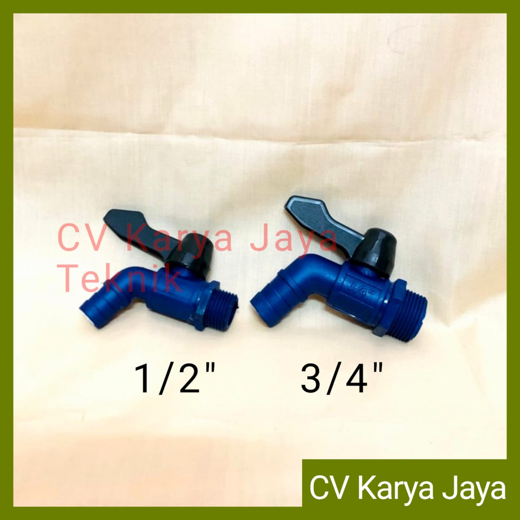 Jual Kran Tembok PVC ½” ¾” Amico / Kran Air Taman Plastik | Shopee ...