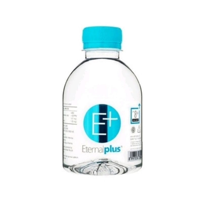 Jual Air Mineral Eternal Plus E+ Water 250 ml air mineral alkali ph7 ...