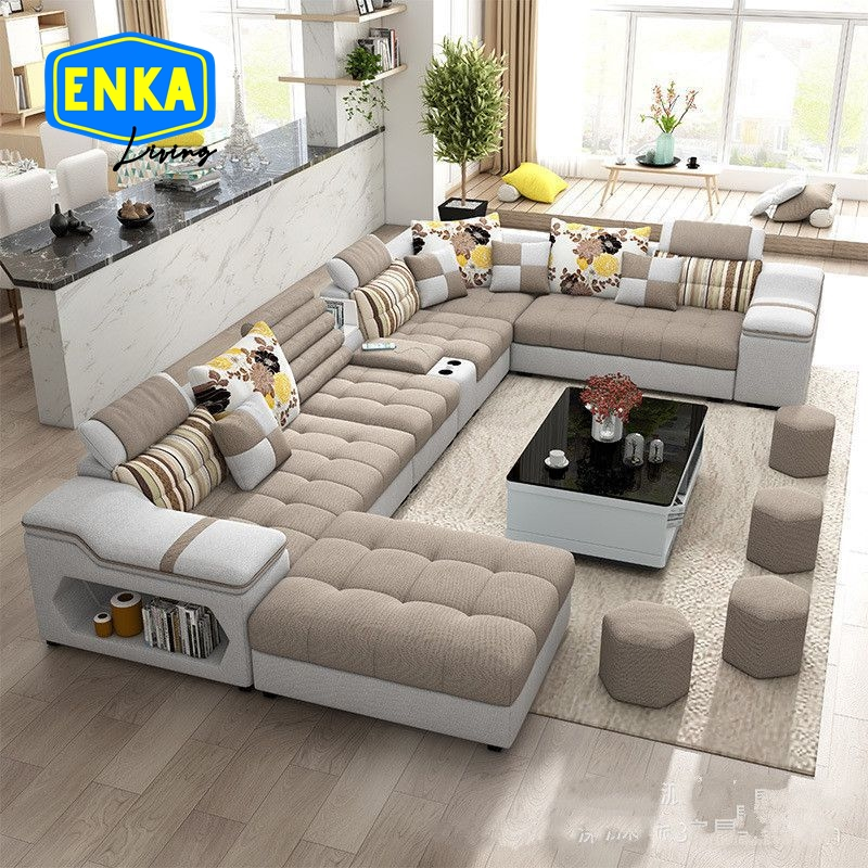 Jual Sofa Minimalis Ruang Tamu Letter U Sudut Kursi Tamu Minimalis ...