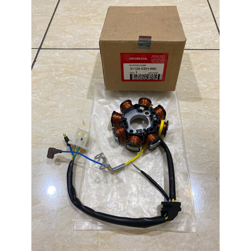 Jual SPULL SPUL STATOR KEH MEGAPRO MEGA PRO HIU LAMA KARBU DOUBLE STATER TANGAN 2005 2006 ...