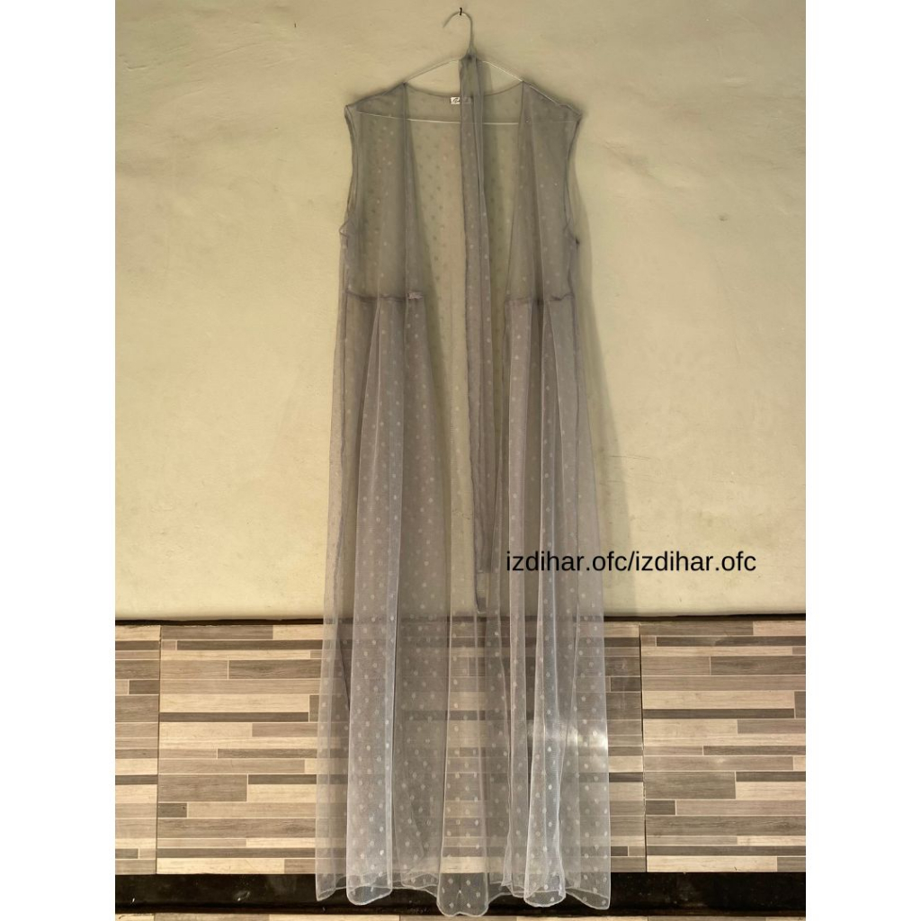 Jual Basicly Dot outer lace / outer brukat tile panjang / outer tile ...