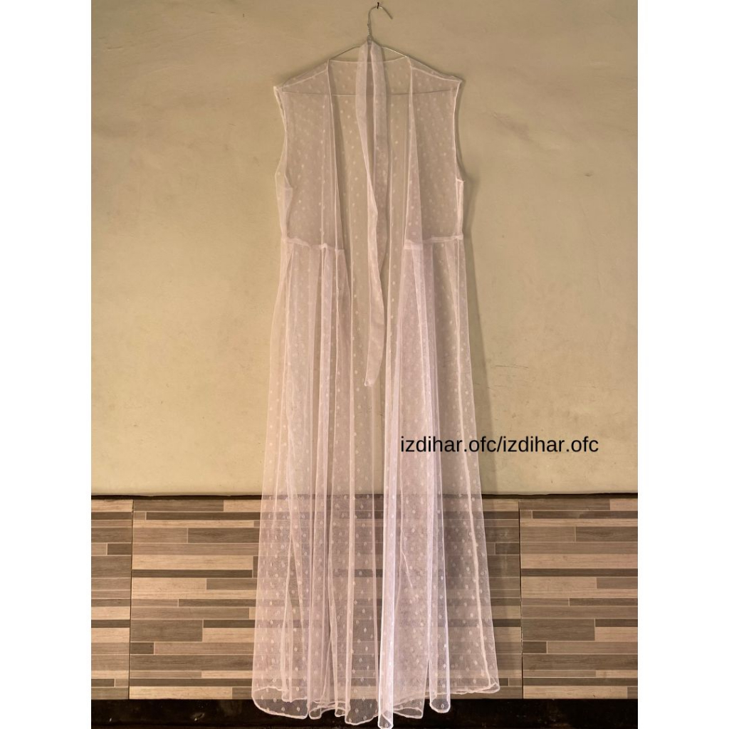 Jual Basicly Dot outer lace / outer brukat tile panjang / outer tile ...