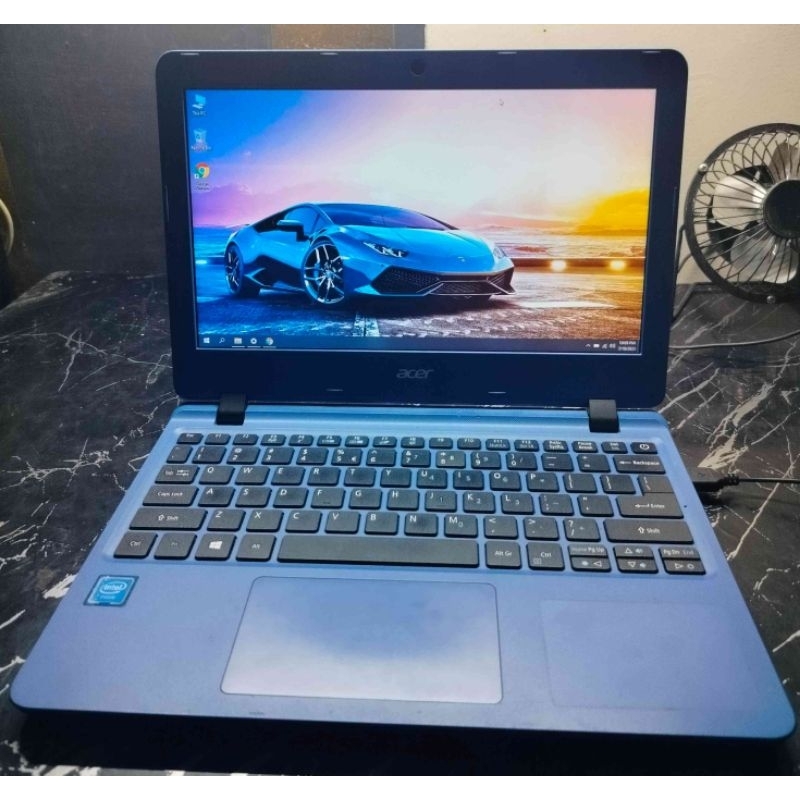 Jual notebook netbook laptop acer es1 - 132 second seken bekas murah RAM 4GB sudah SSD support ...