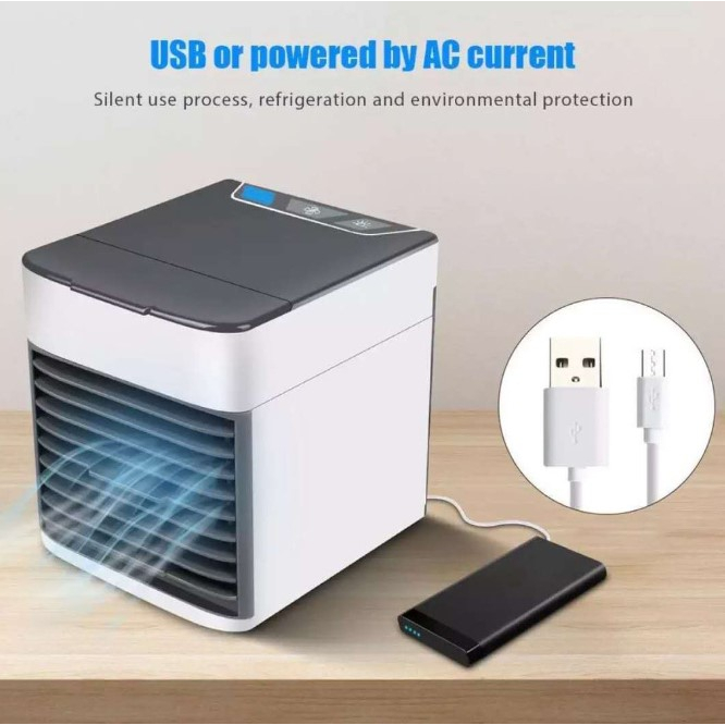 Jual AC MINI PORTABLE ARTIC AIR COOLER FAN MINI BISA DIISI AIR ATAU ES ...