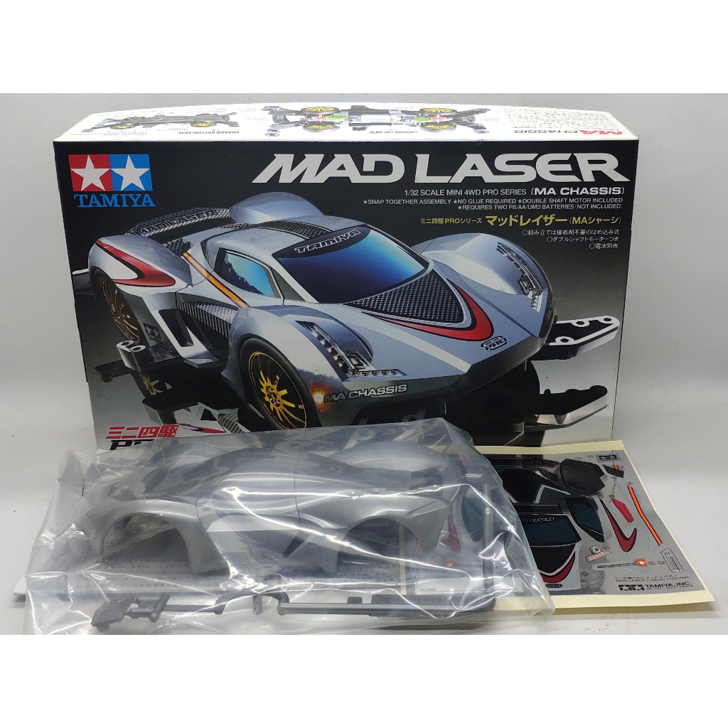 Jual Tamiya 18648 Body Mad Laser | Shopee Indonesia