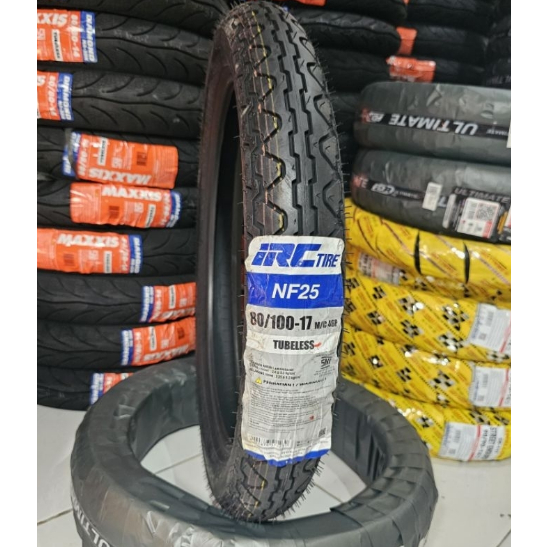 Jual Ban Motor IRC 80/100 ring 17 Tubeless Original untuk motor Verza ...