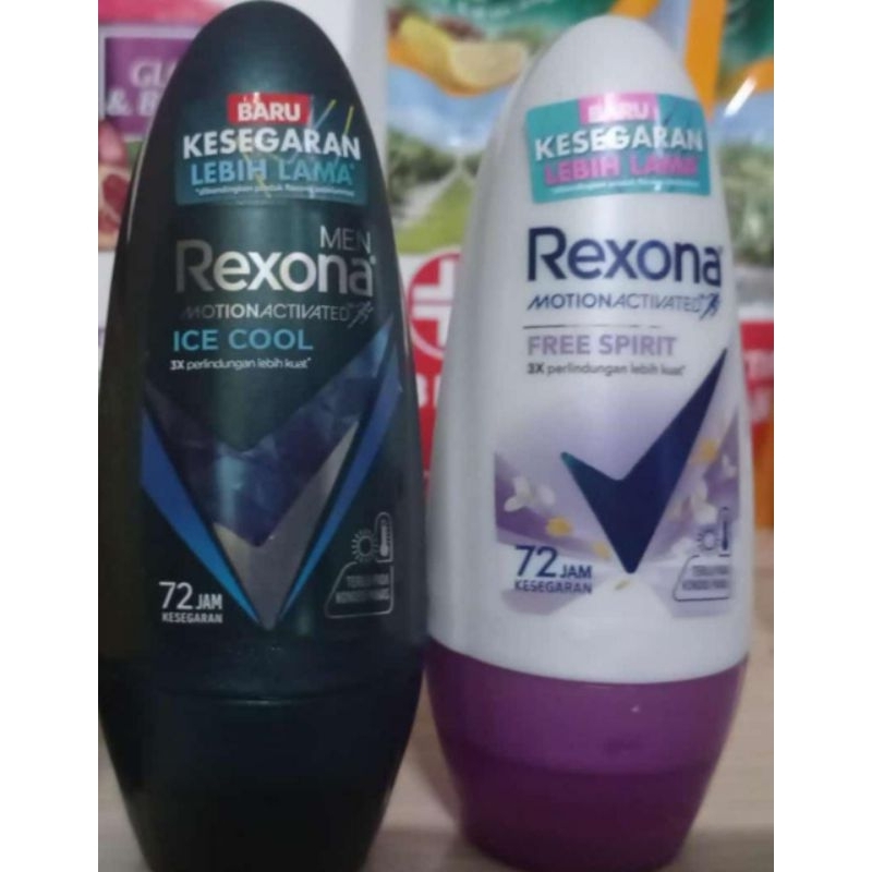 Jual REXONA DEODORANT ICE COOL FOR MEN, FREE SPIRIT FOR WOMEN ( 45 ml ) | Shopee Indonesia