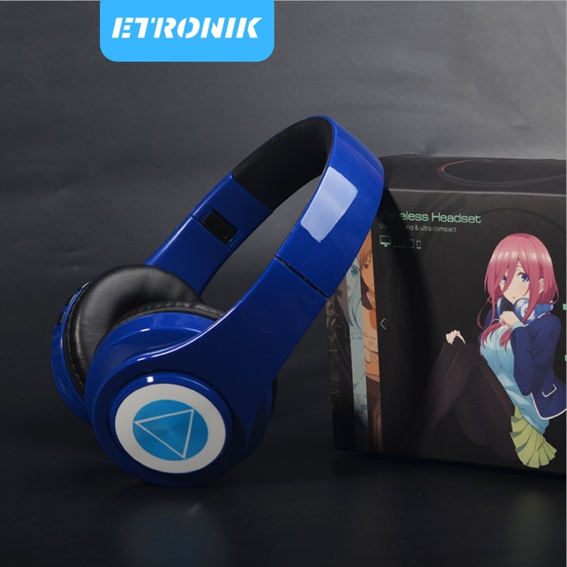 Jual ETRONIK Miku Nakano Sanjiu Cosplay 2-in-1 lipat telinga Bluetooth ...