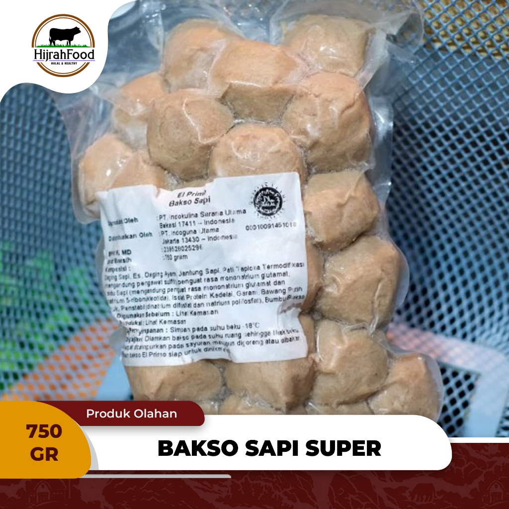 Jual Bakso Sapi Super / Beef Meatballs Premium (Qty 750 gr) | Shopee ...