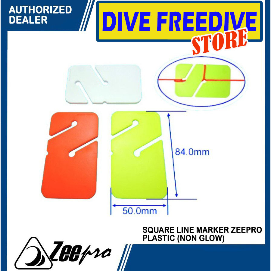 Jual Line Marker Zeepro Square Plastic Penanda Tali Non Glow For Cave ...