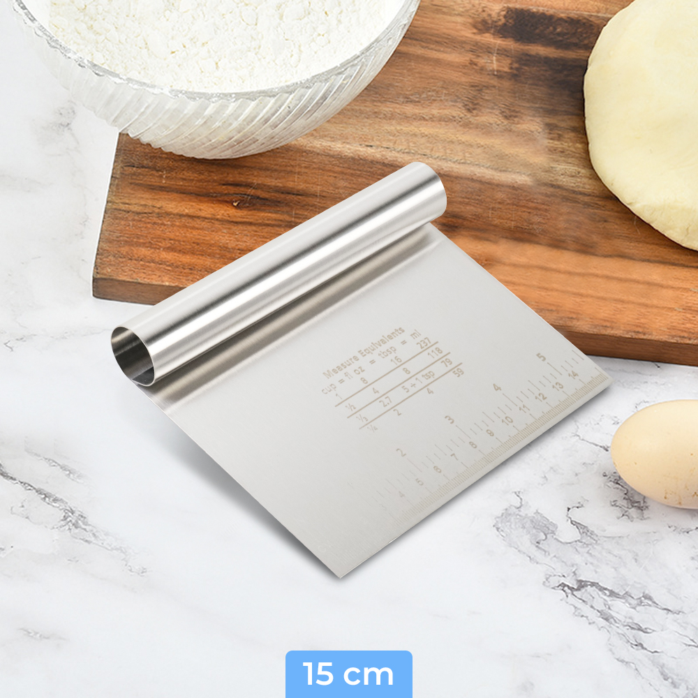 Jual Spatula Scraper Kape Kue Tart Pizza Cutter 15CM - CJ07121 | Shopee ...
