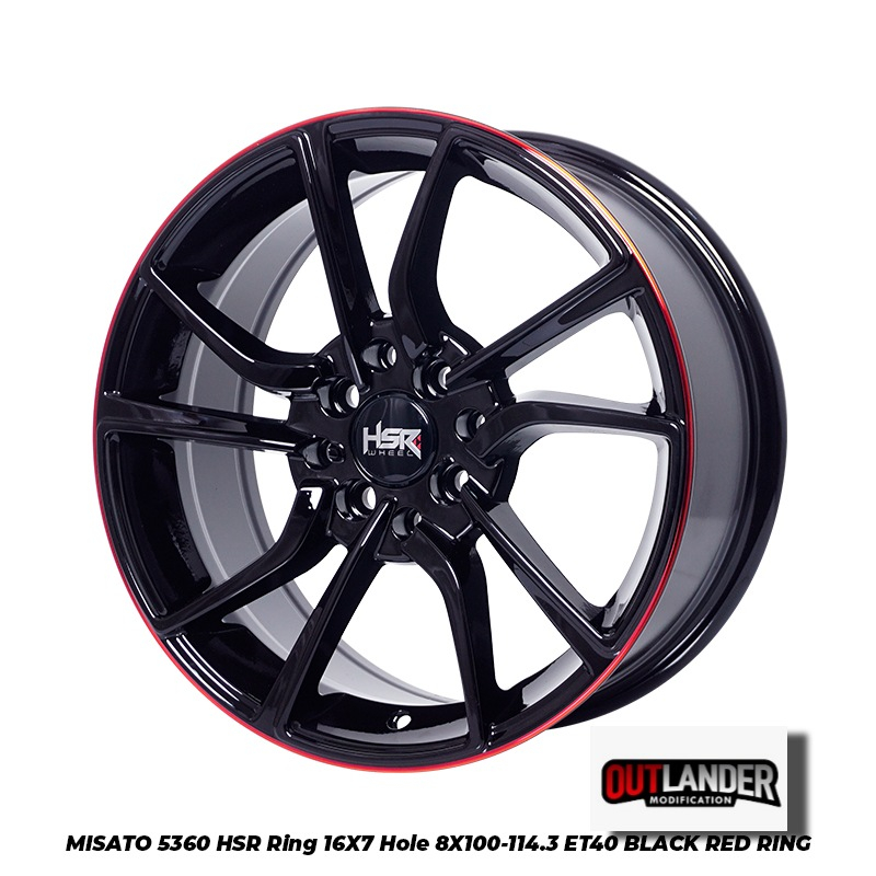 Jual Velg Hsr Ring 16 Type Misato Untuk Jazz Freed Estilo Cielo Yaris ...
