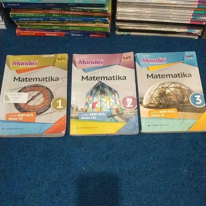 Jual Buku Mandiri Matematika Untuk SMP MTs Kelas 1,2,3 Penerbit Erlangga | Shopee Indonesia