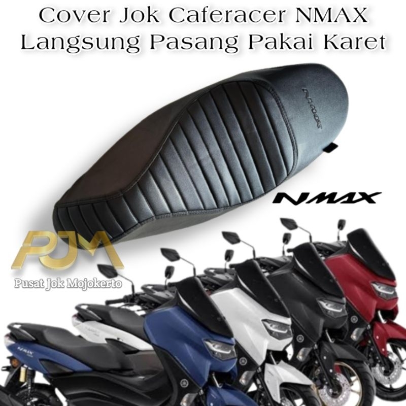 Jual Cover Jok Yamaha Nmax Caferacer (Langsung Pasang Pakai Karet ...