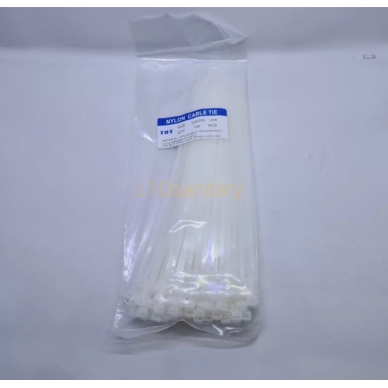 Jual Kabel Tis TEBAL 200 x 3.6mm / Kabel Stik TEBAL HITAM PUTIH 200 3 ...