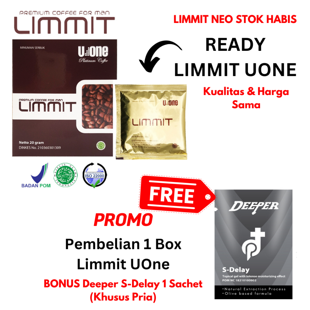 Jual Kopi Limit U One | Kopi Limmit UOne | Limmit Coffee U-One | 10 ...