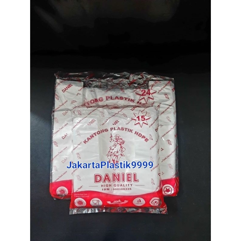 Jual Kantong Plastik Daniel bening ukuran 15 24 | Shopee Indonesia