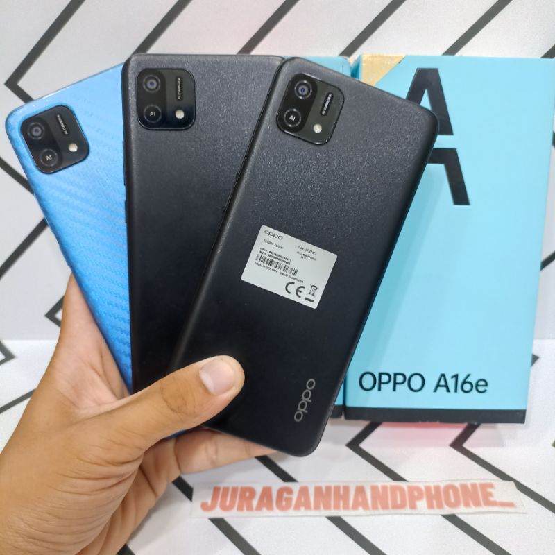 Jual Oppo A16E 3/32GB Hp Second Seken Bekas Fullset | Shopee Indonesia