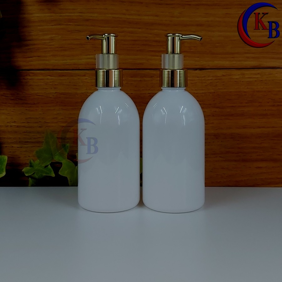 Jual BOTOL PUMP 250 ML CLIP OIL GOLD NECK 24 / BOTOL PLASTIK PET HS WHITE 250ML | Shopee Indonesia