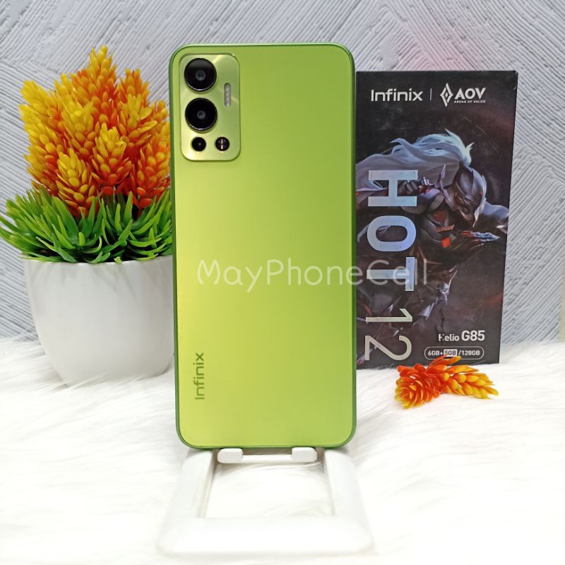 Jual Infinix Hot 12 6/128 GB Handphone Second Bekas | Shopee Indonesia