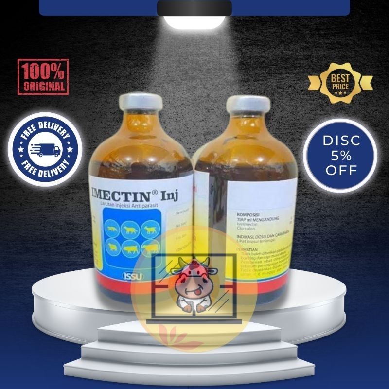 Jual Imectin @100ml - Obat Ektoparasit dan Endoparasi Lebih Murah dari ...