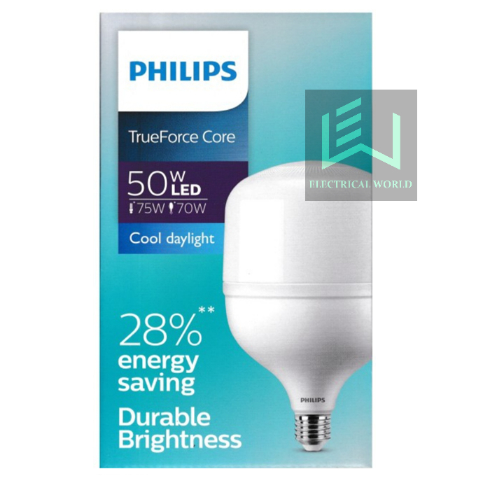 Jual Philips LED Trueforce 50 Watt Putih Lampu Tforce T Force Core 50W 50Watt W | Shopee Indonesia