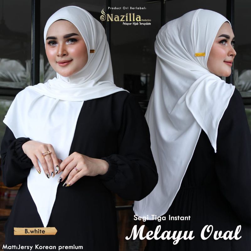 Jual JILBAB SEGITIGA INSTAN MELAYU OVAL ORI NAZILLA / JILBAB SEGITIGA INSTAN JERSEY | Shopee ...