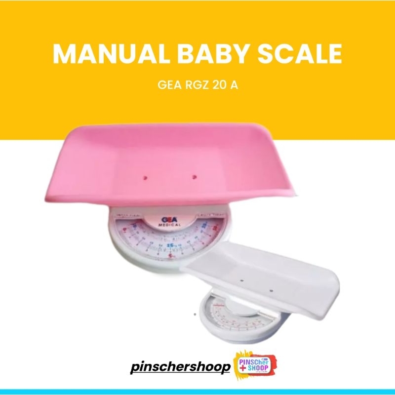 Jual TIMBANGAN BAYI MANUAL BABY SCALE RGZ 20A GEA | Shopee Indonesia