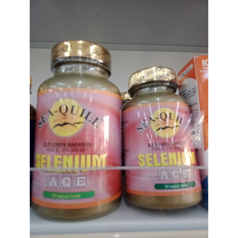Jual SEA QUILL SELENIUM ACE isi 30 kapsul UNTUK ANTIOKSIDAN DAN DAYA ...