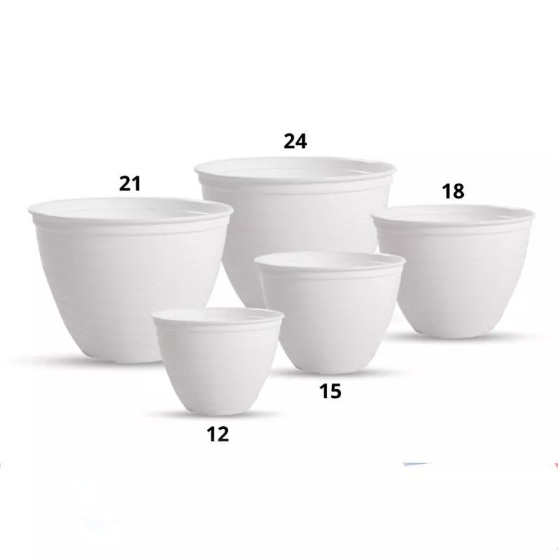 Jual Pot Tawon Putih Anti Pecah Pot Tanaman Hias Model Tawon Pot Tawon ...