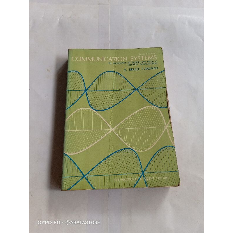Jual Buku Communication System An Introduction To Signals And Noise In Electrical Communication