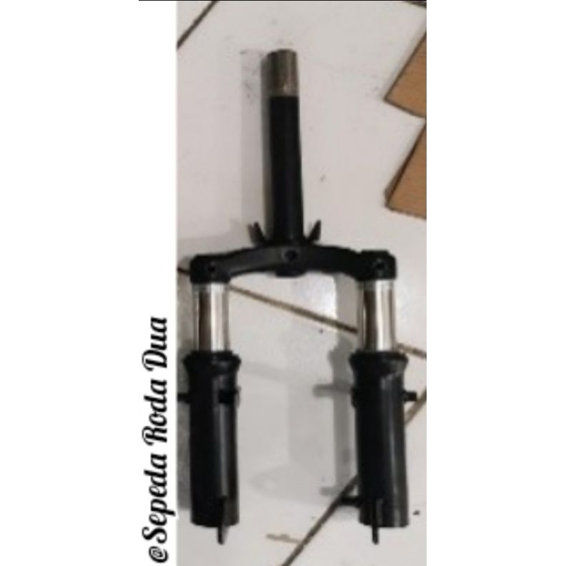 Jual SHOCK SOK FORK DEPAN SEPEDA LISTRIK SELIS MODEL "n" Panjang pipa ...
