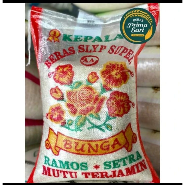 Jual Beras Pera Cap bunga 5KG | Shopee Indonesia