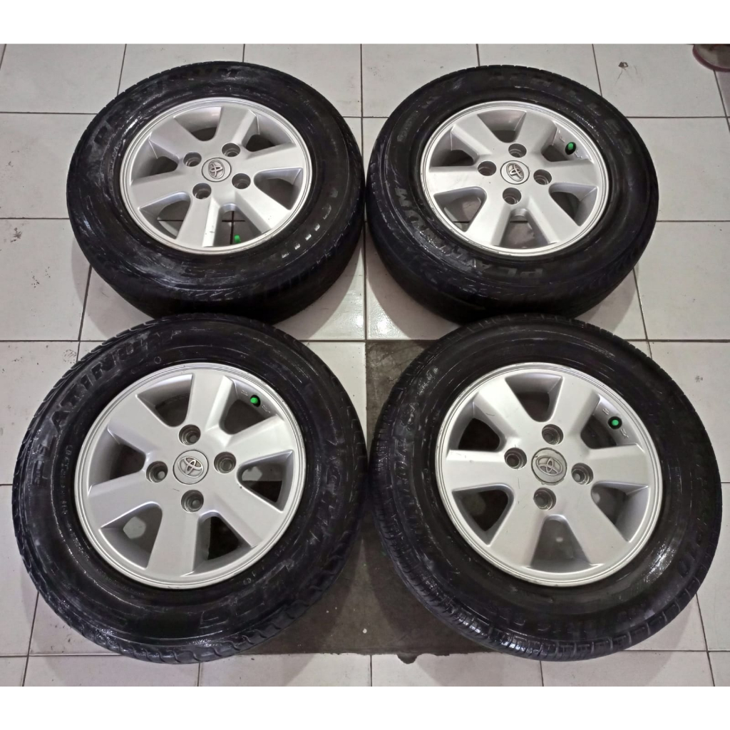 Jual VELG MOBIL SECOND STANDAR AVANZA RING 15 PCD 4X114,3 (VELG AJA) | Shopee Indonesia