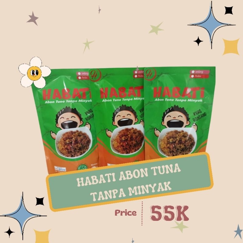 Jual Abon Tuna Tanpa Minyak "HABATI" Oleh-Oleh Khas Kaltim | Shopee ...