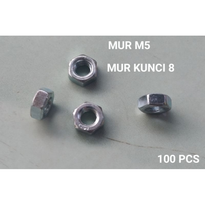 Jual MUR M5 KUNCI 8 ( 100 PCS ) | Shopee Indonesia
