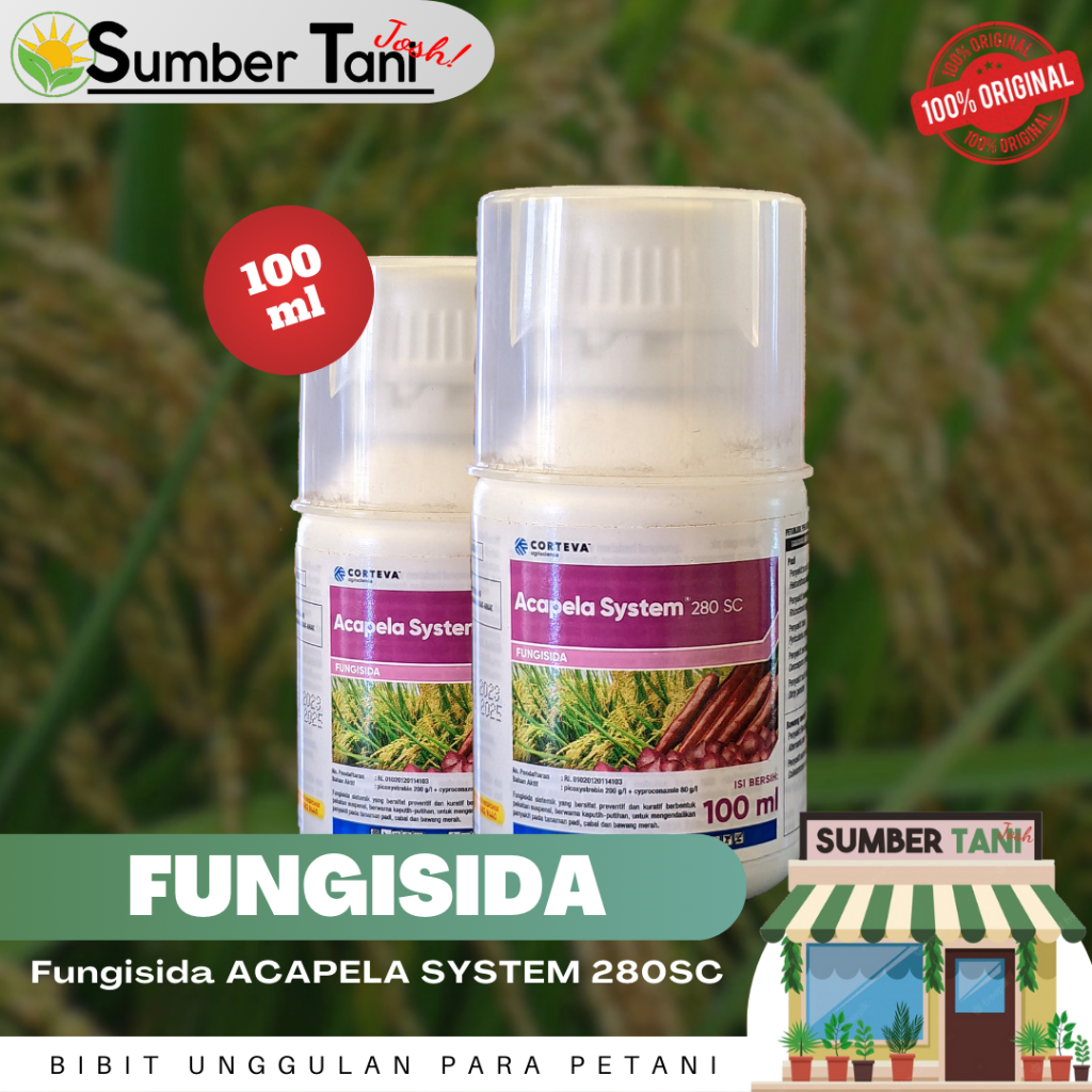 Jual FUNGISIDA ACAPELA SYSTEM 280 EC KEMASAN 100 ML | Shopee Indonesia