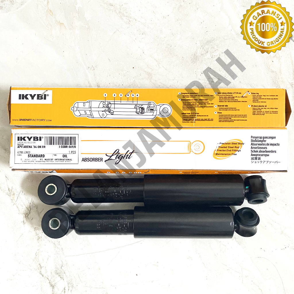 Jual Shock Breaker Belakang Suzuki APV Arena Asli 100% IKYBI 41700 ...