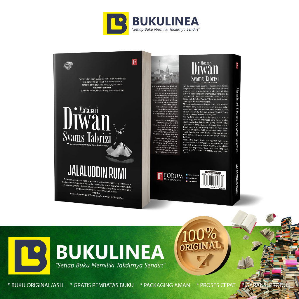 Jual Buku Matahari Diwan Syams Tabrizi - Jalaluddin Rumi | Shopee Indonesia