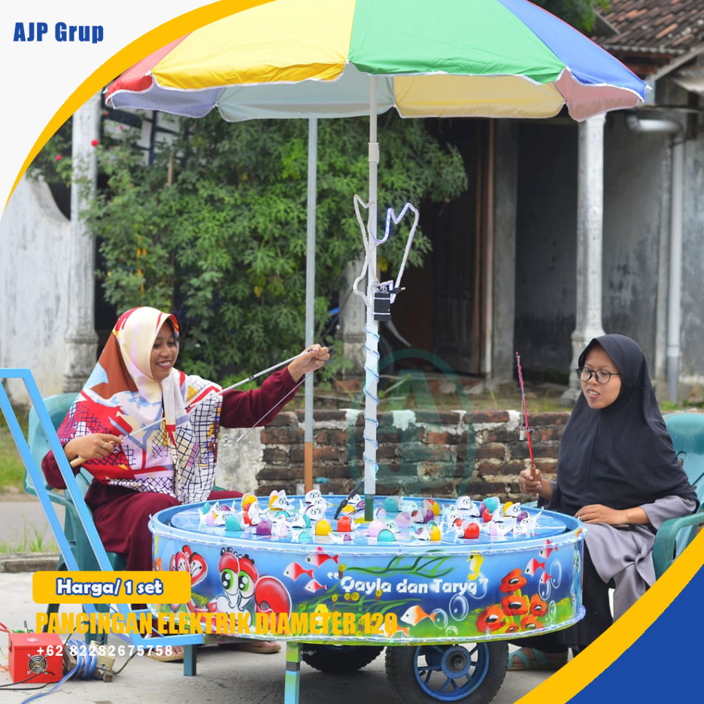 Jual Pancingan elektrik komplit roda dan tarikan Pancingan magnet ...