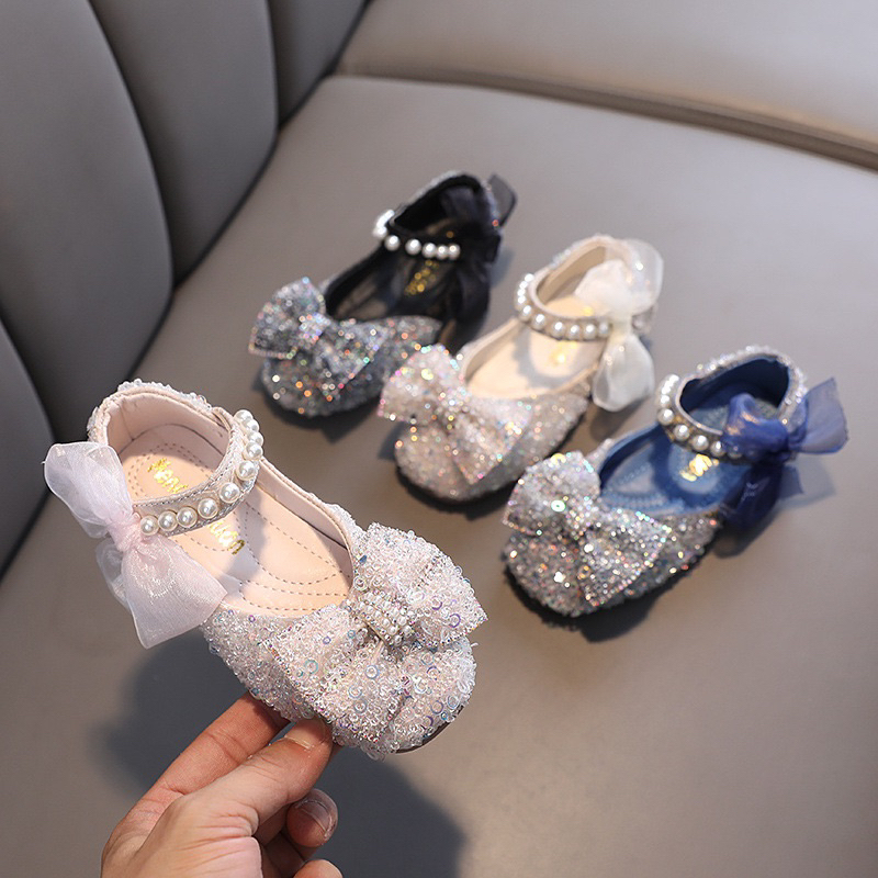 Jual S2023 sepatu anak perempuan pesta mutiara cantik | Shopee Indonesia